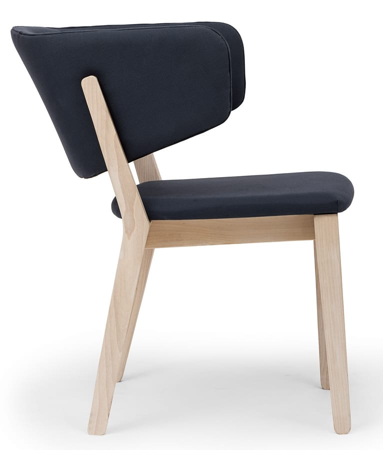 Chair with armrests integrated in the backrest | IDFdesign