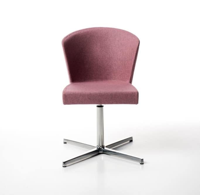 Chair with self-aligning swivel base | IDFdesign