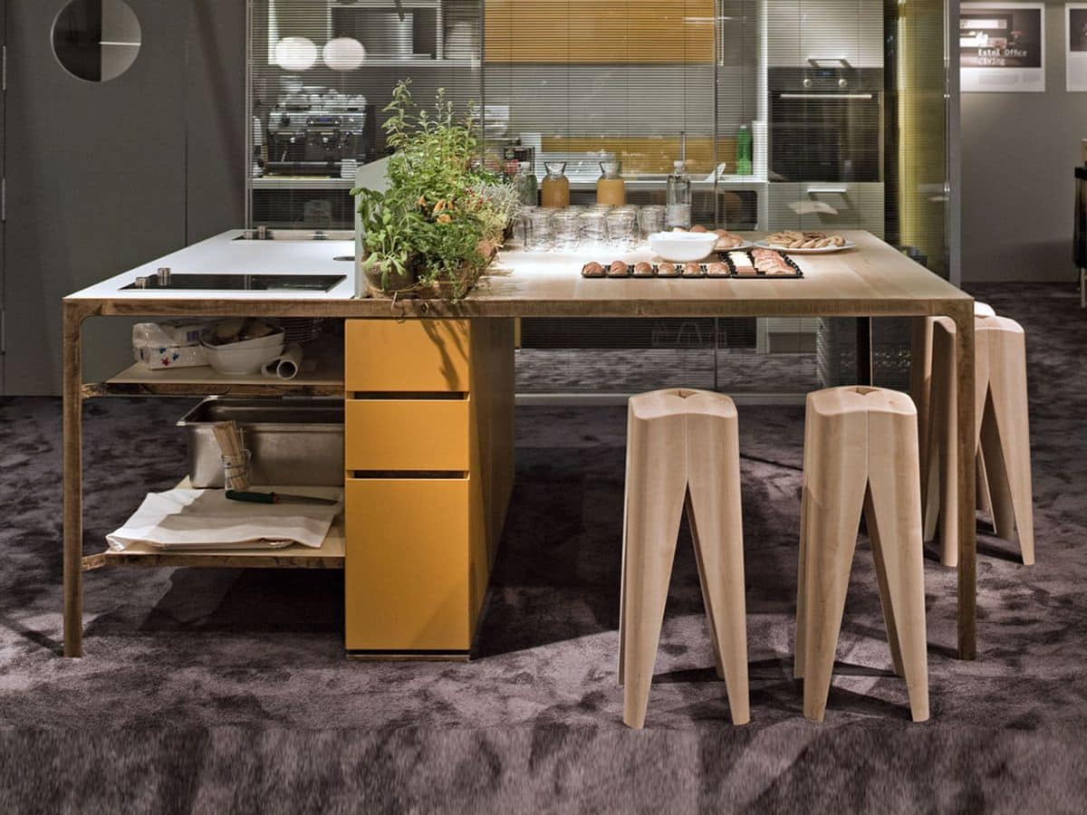 Kitchen island for workplaces | IDFdesign