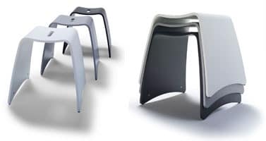 Stacking stool, made of monocoque | IDFdesign