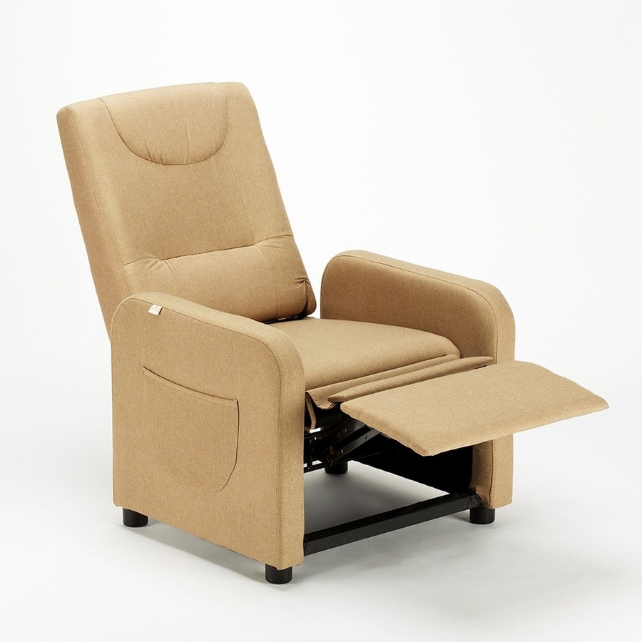 Relax armchair in fabric | IDFdesign