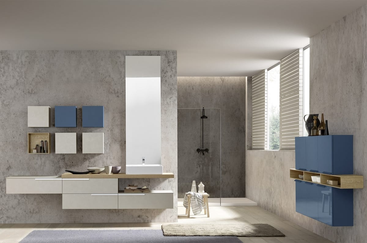 Bathroom cabinet with modern and minimal design | IDFdesign