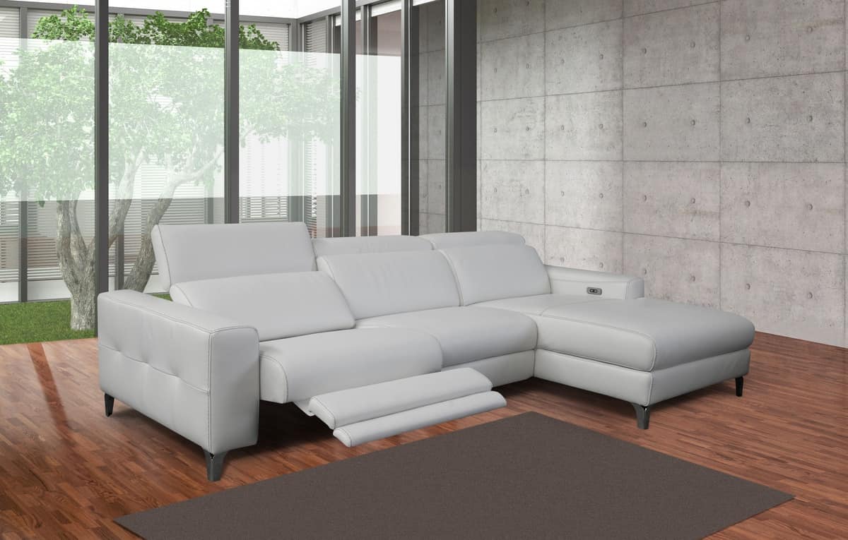 Modular sofa mechanized, with USB ports | IDFdesign