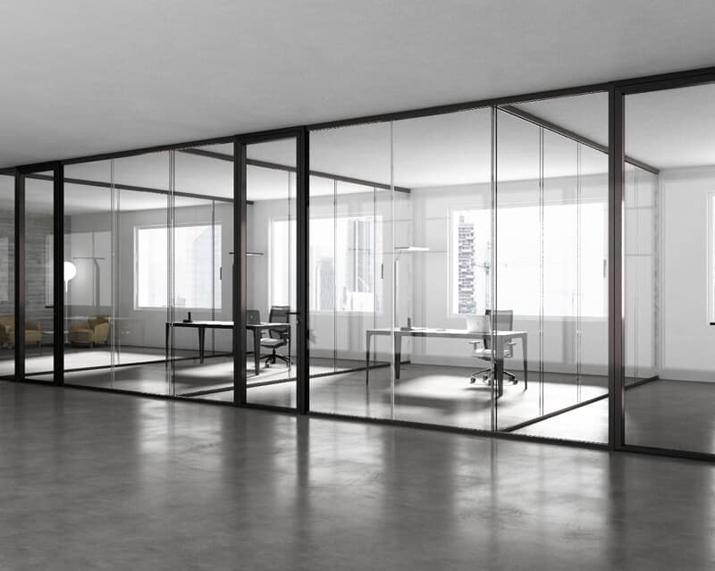 Partition walls for offices, with many customizations | IDFdesign