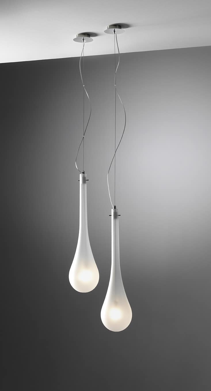 Drop-shaped lamps, for ceiling or wall | IDFdesign
