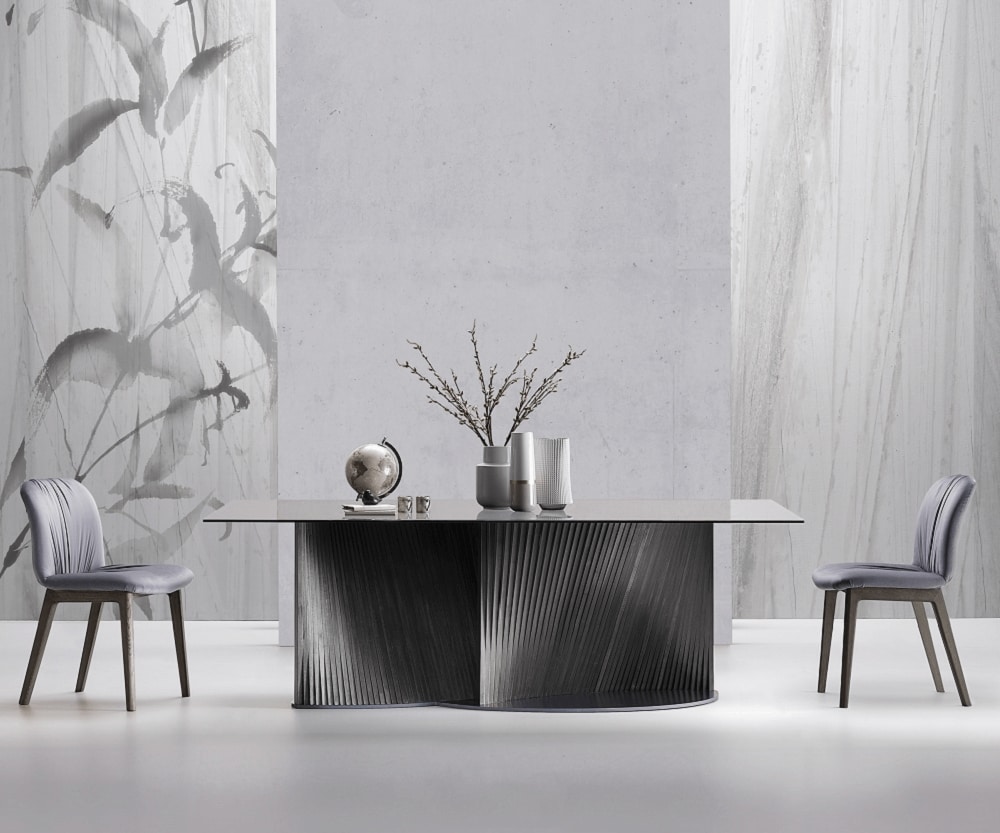 Table with wavy base | IDFdesign