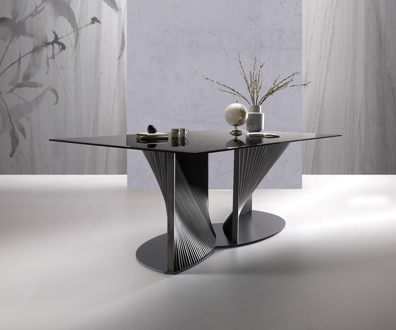 Table with wavy base | IDFdesign